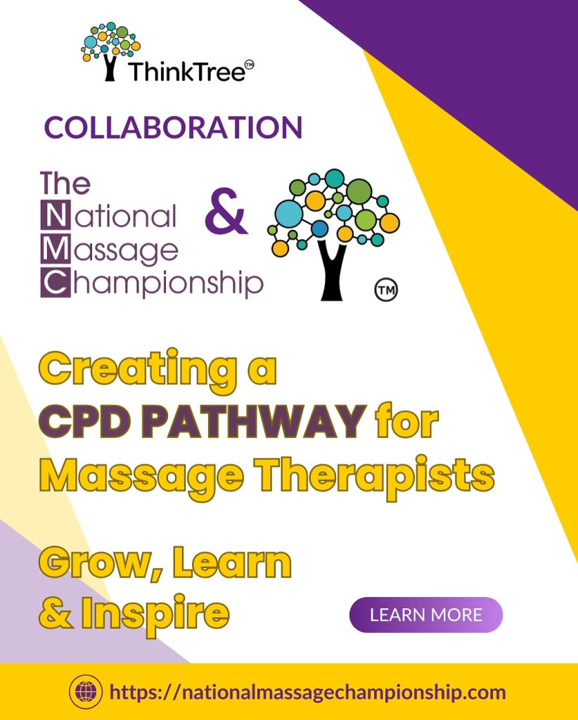 The NMC & ThinkTree Hub Launch CPD Pathway for Massage Therapists